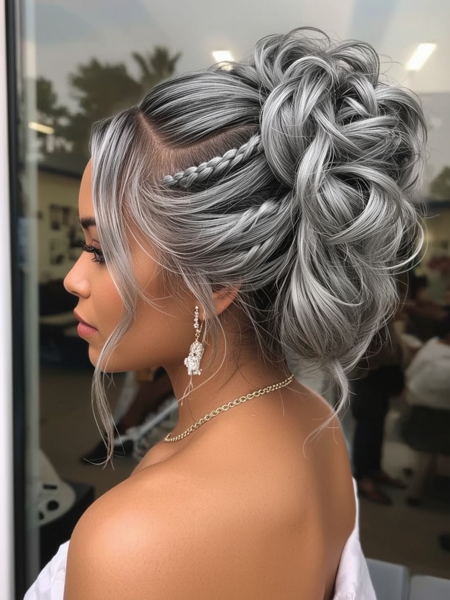 Silver Elegance: The Ultimate Guide to Gray Hair Styles For Black Women ...