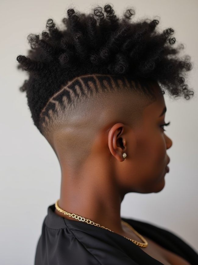 Short Hair Back View: 35 Stunning Styles for Afro Photoshoot Black ...